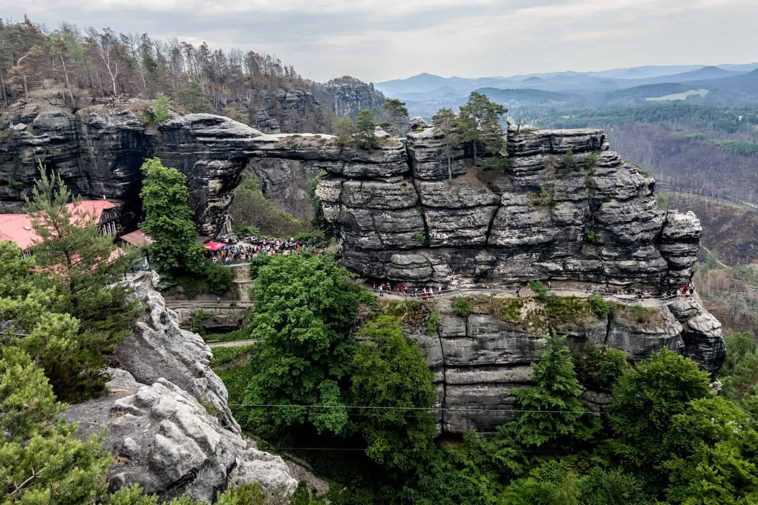 Hiking in Bohemian Switzerland National Park, Czech Republic